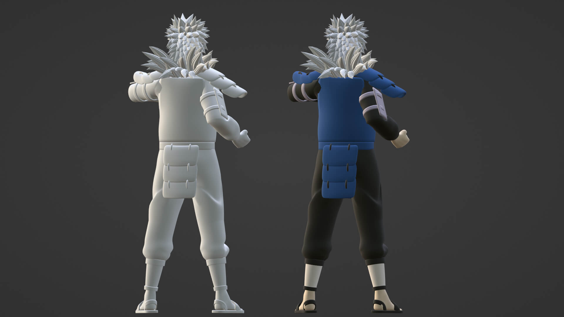 Tobirama Senju - Naruto Shippuden 3D Model by Summerforce