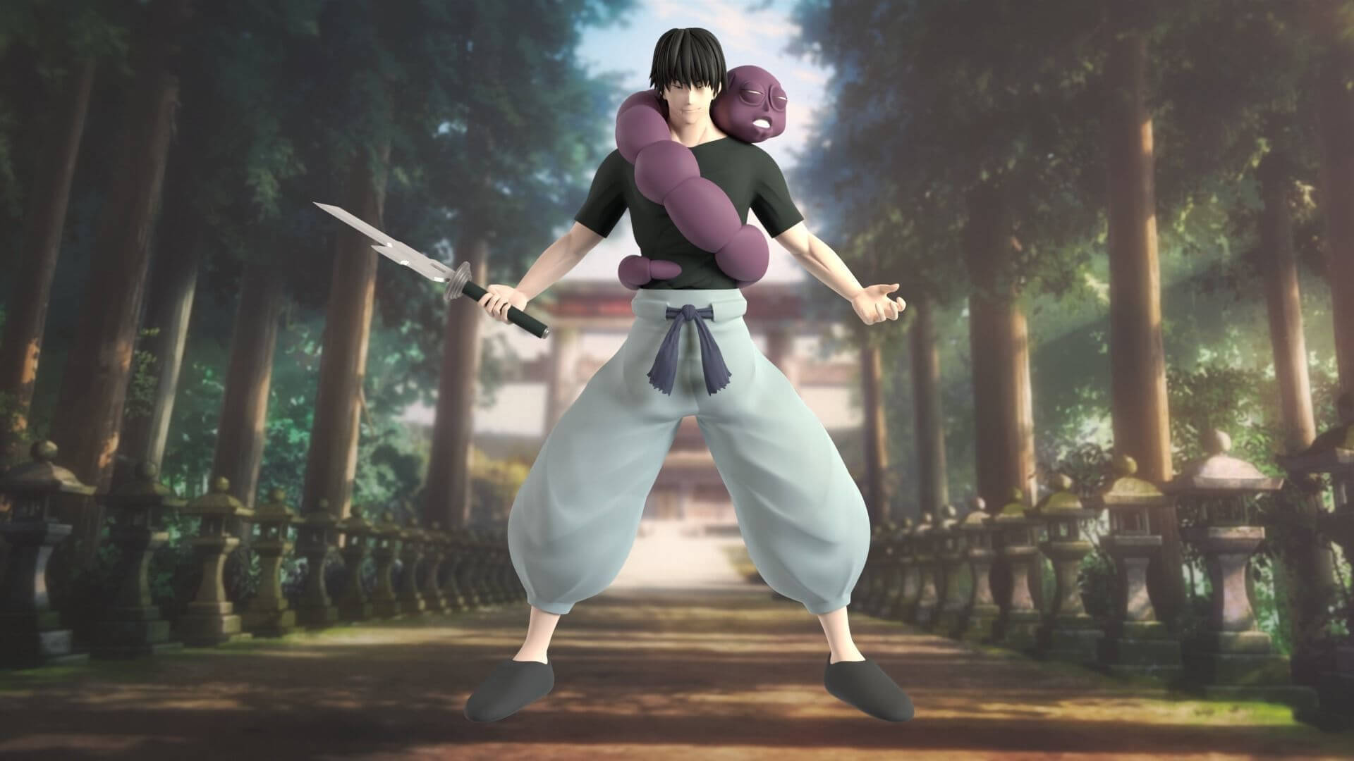 Toji Fushiguro - Jujutsu Kaisen 3D Model by Summerforce