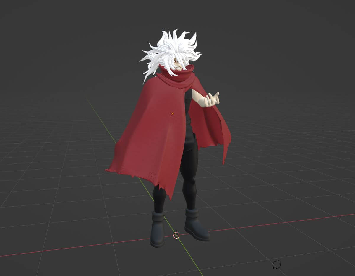 Tomura Shigaraki - My Hero Academia 3D Model by Summerforce