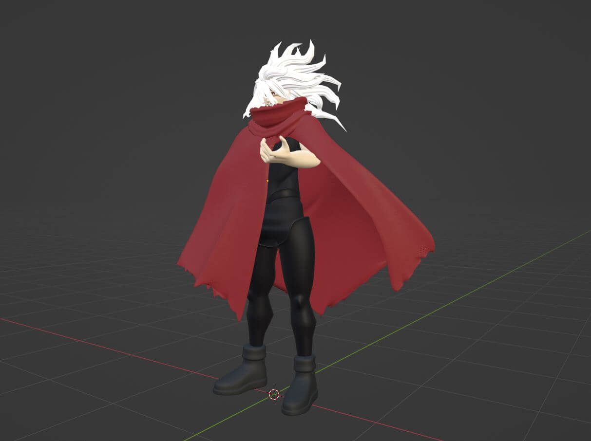 Tomura Shigaraki - My Hero Academia 3D Model by Summerforce