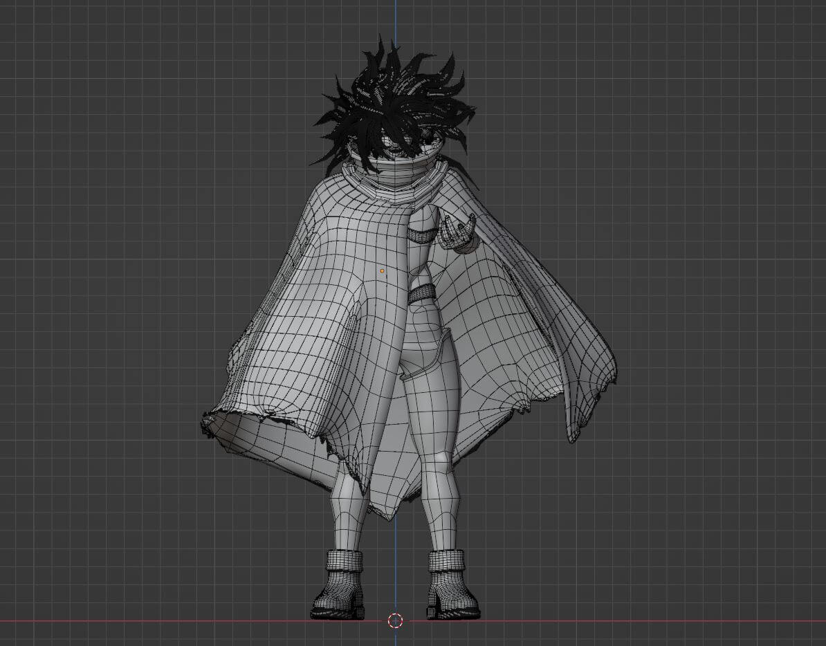 Tomura Shigaraki - My Hero Academia 3D Model by Summerforce