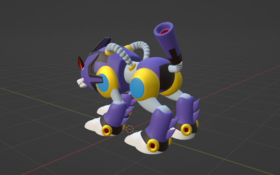Treble - Megaman 3D Model by Summerforce