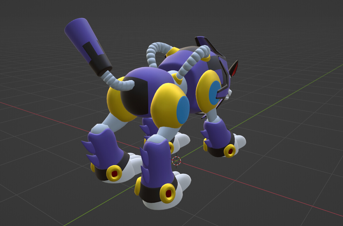 Treble - Megaman 3D Model by Summerforce