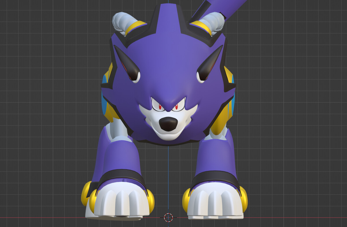 Treble - Megaman 3D Model by Summerforce