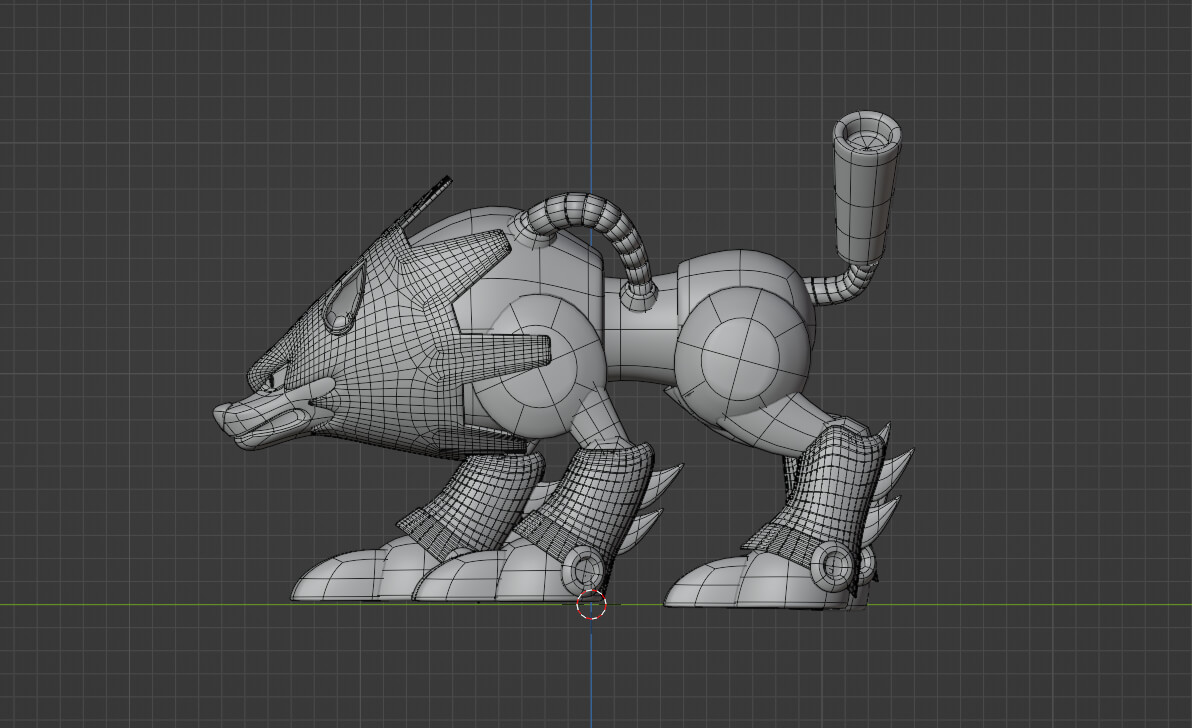 Treble - Megaman 3D Model by Summerforce