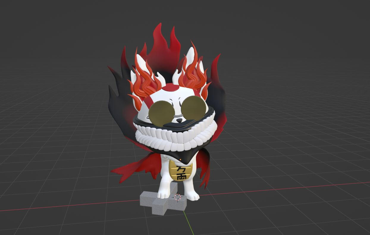 Turbo Granny Yokai Form - Dandadan 3D Model by Summerforce