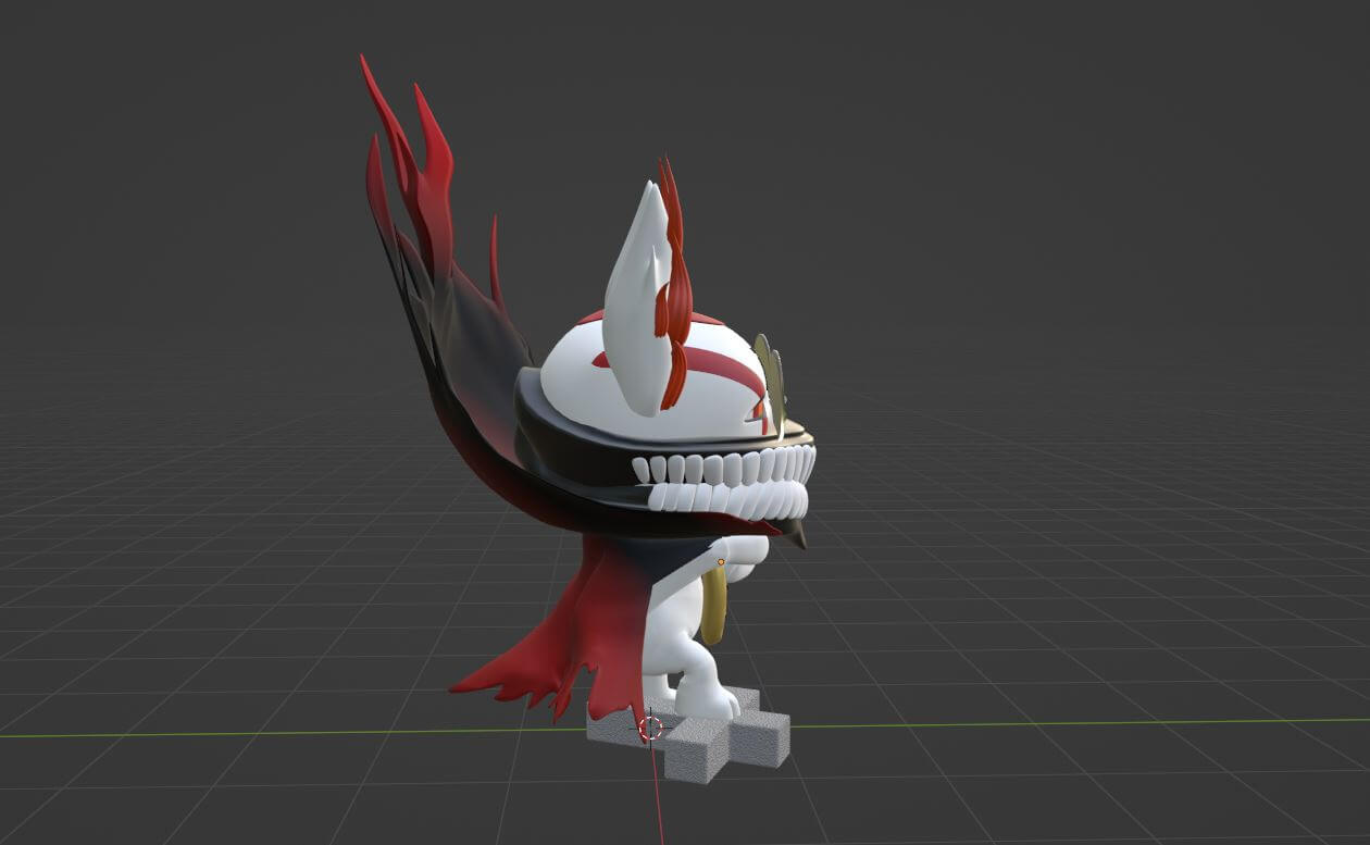 Turbo Granny Yokai Form - Dandadan 3D Model by Summerforce