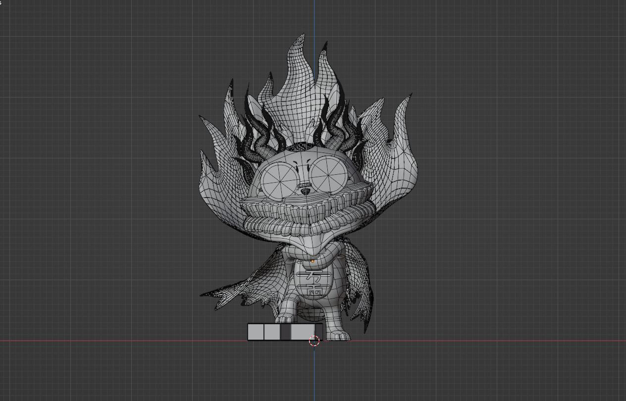Turbo Granny Yokai Form - Dandadan 3D Model by Summerforce