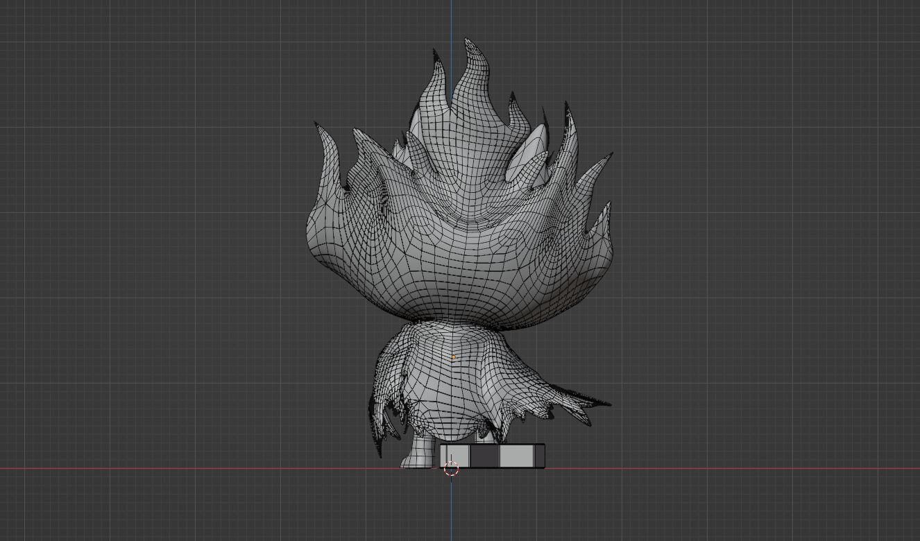 Turbo Granny Yokai Form - Dandadan 3D Model by Summerforce