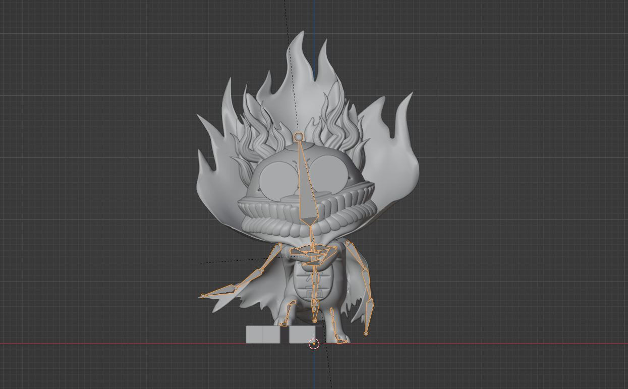 Turbo Granny Yokai Form - Dandadan 3D Model by Summerforce