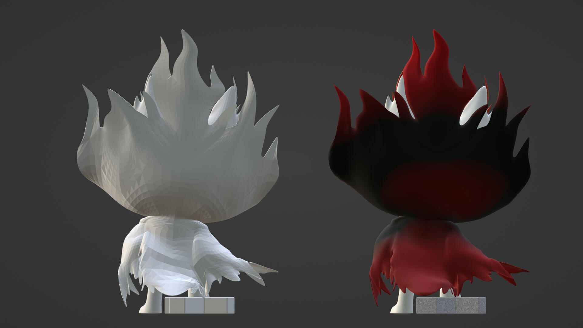 Turbo Granny Yokai Form - Dandadan 3D Model by Summerforce