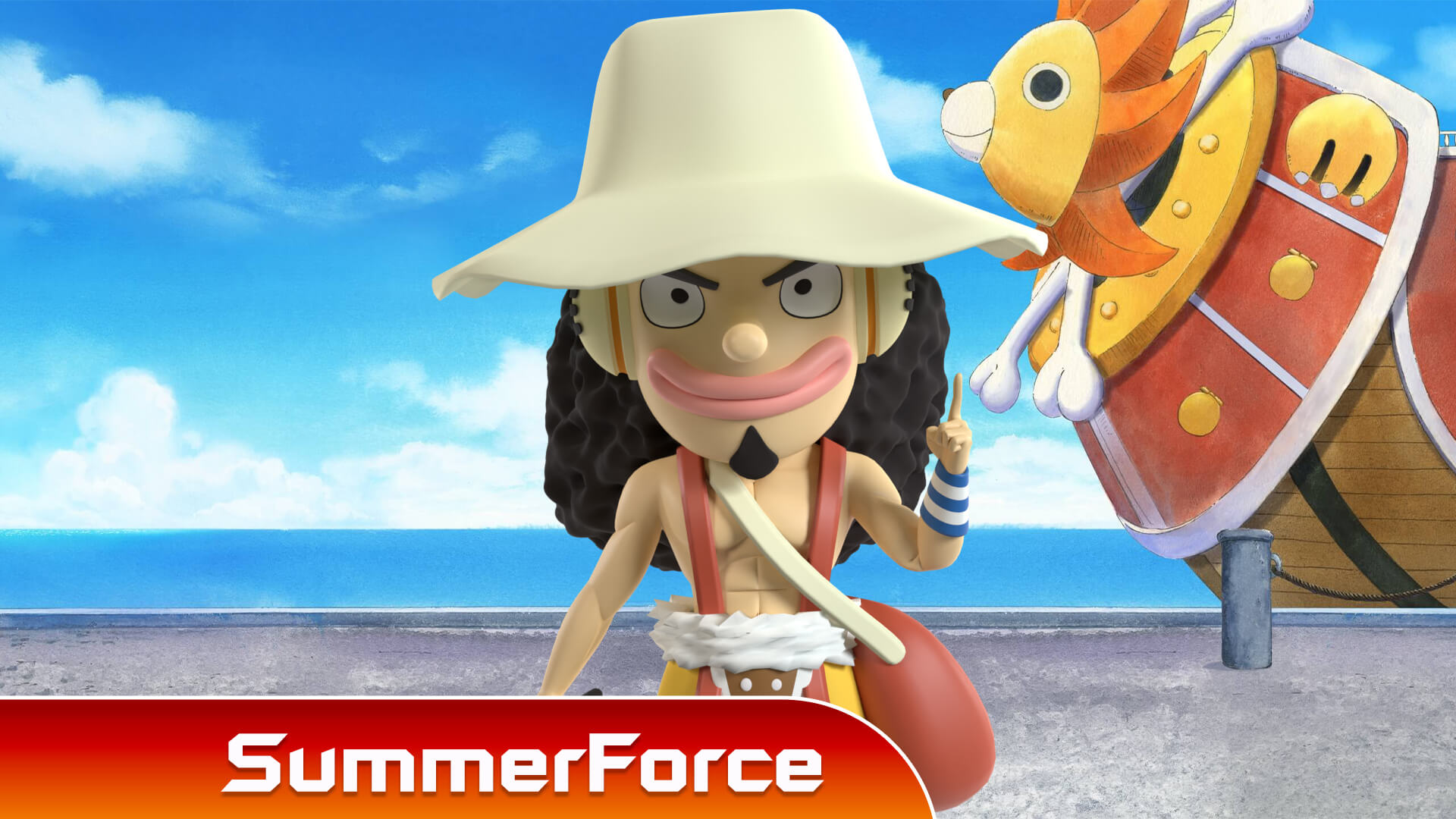 Usopp SD - One Piece 3D Model by Summerforce