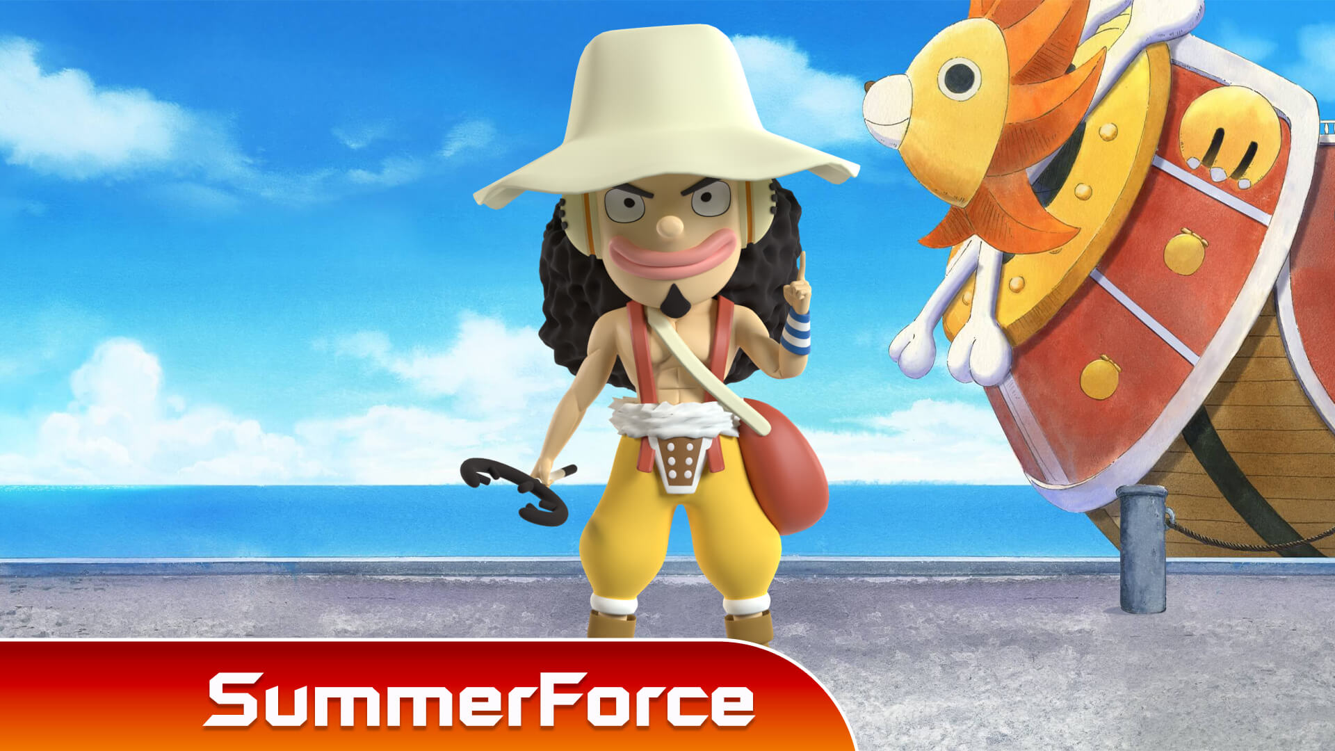 Usopp SD - One Piece 3D Model by Summerforce