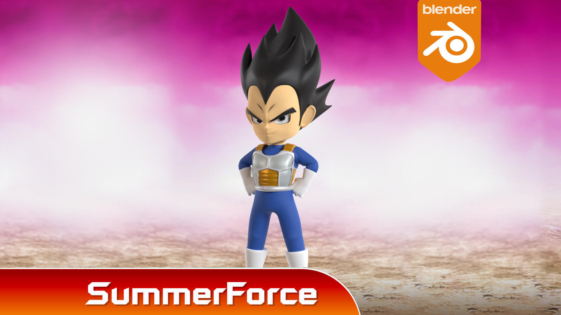 Vegeta - Dragonball Daima 3D Model by Summerforce