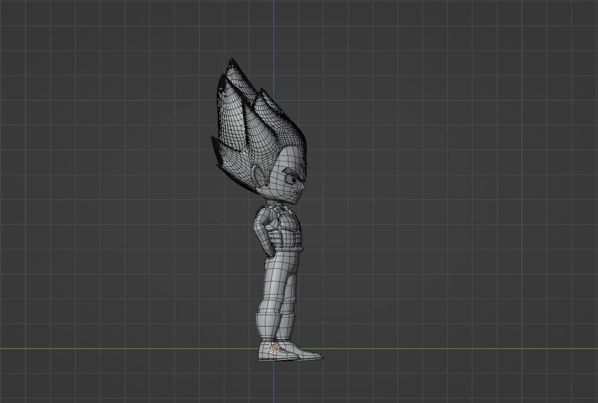 Vegeta - Dragonball Daima 3D Model by Summerforce