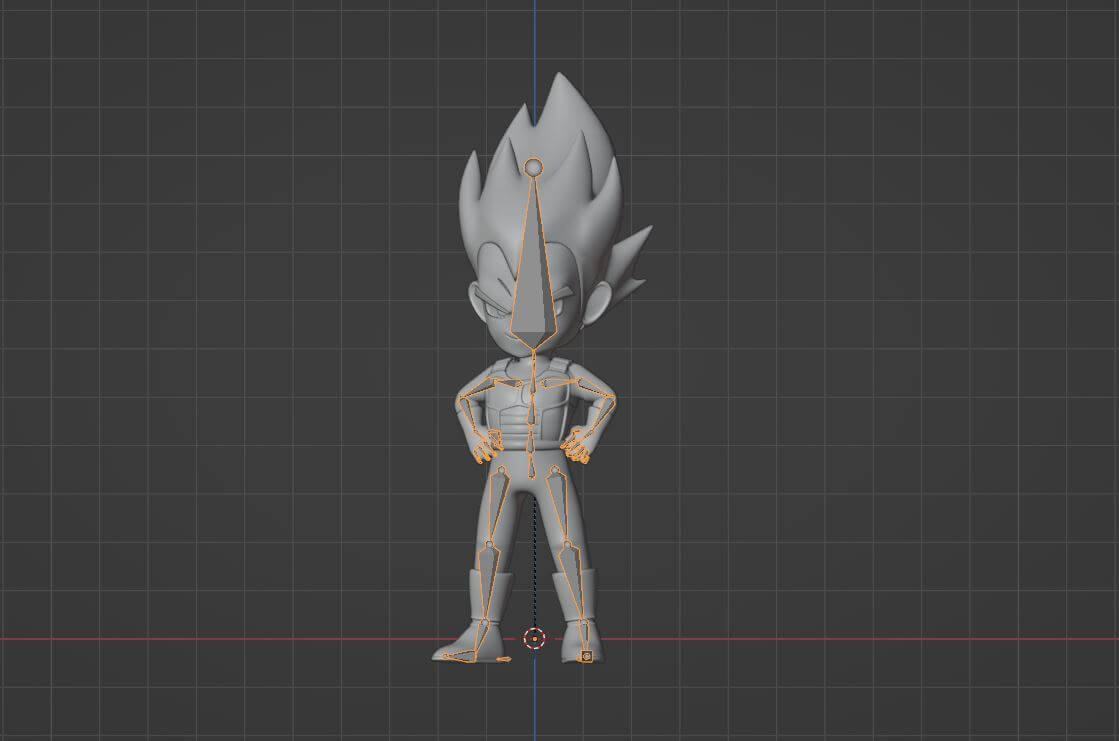 Vegeta - Dragonball Daima 3D Model by Summerforce