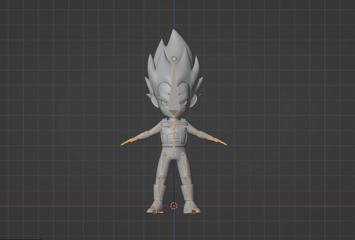 Vegeta - Dragonball Daima 3D Model by Summerforce