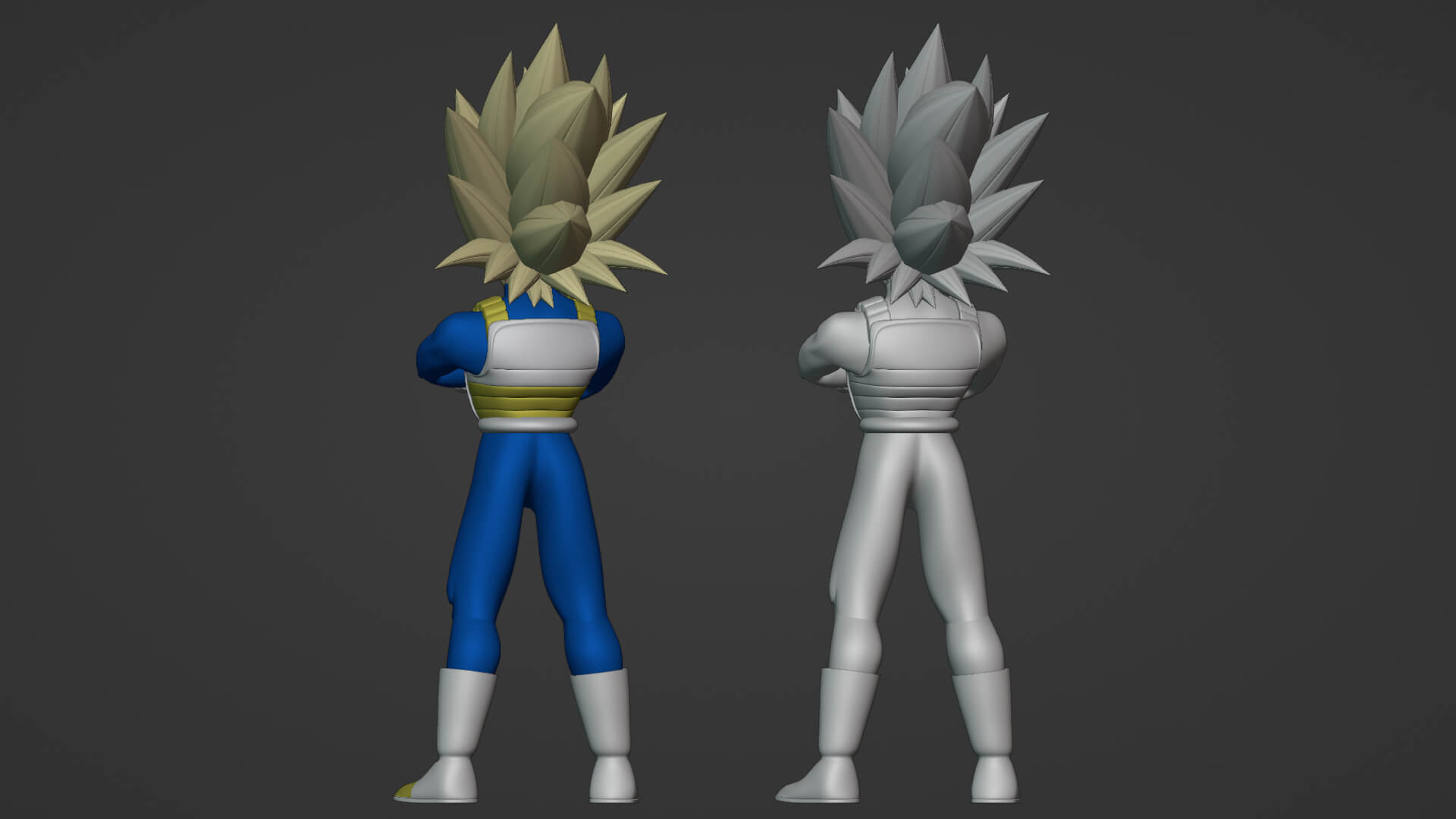 Vegeta Super Saiyan 3 - Dragonball Daima 3D Model by Summerforce