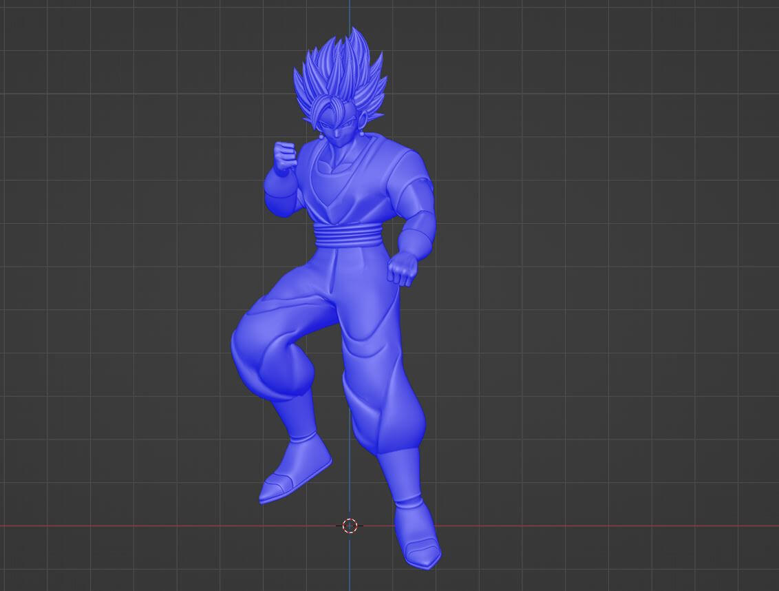Vegito - Dragonball Super 3D Model by Summerforce