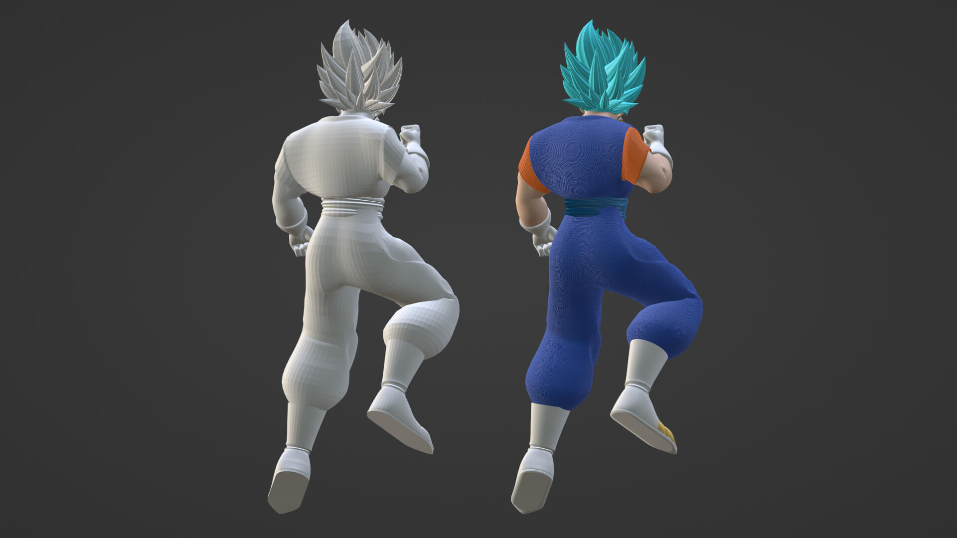 Vegito - Dragonball Super 3D Model by Summerforce