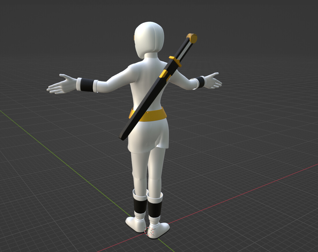 White Aquitian Ranger - Mighty Morphin Alien Rangers 3D Model by ...