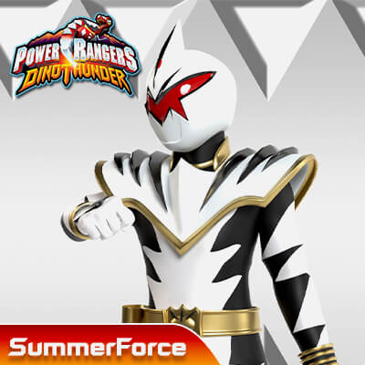 White Ranger - Dino Thunder 3D Model by Summerforce