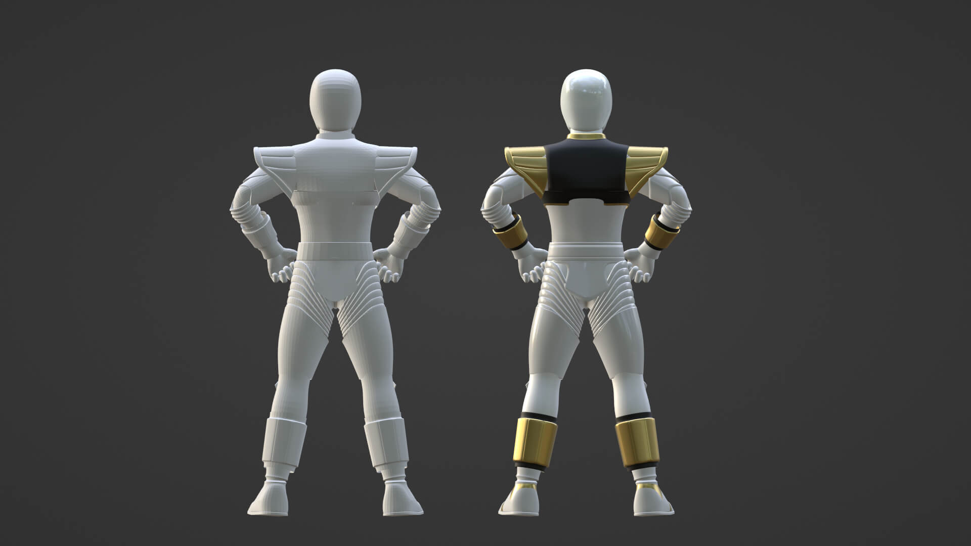 White Ranger - Mighty Morphin Power Rangers The Movie 3D Model by ...