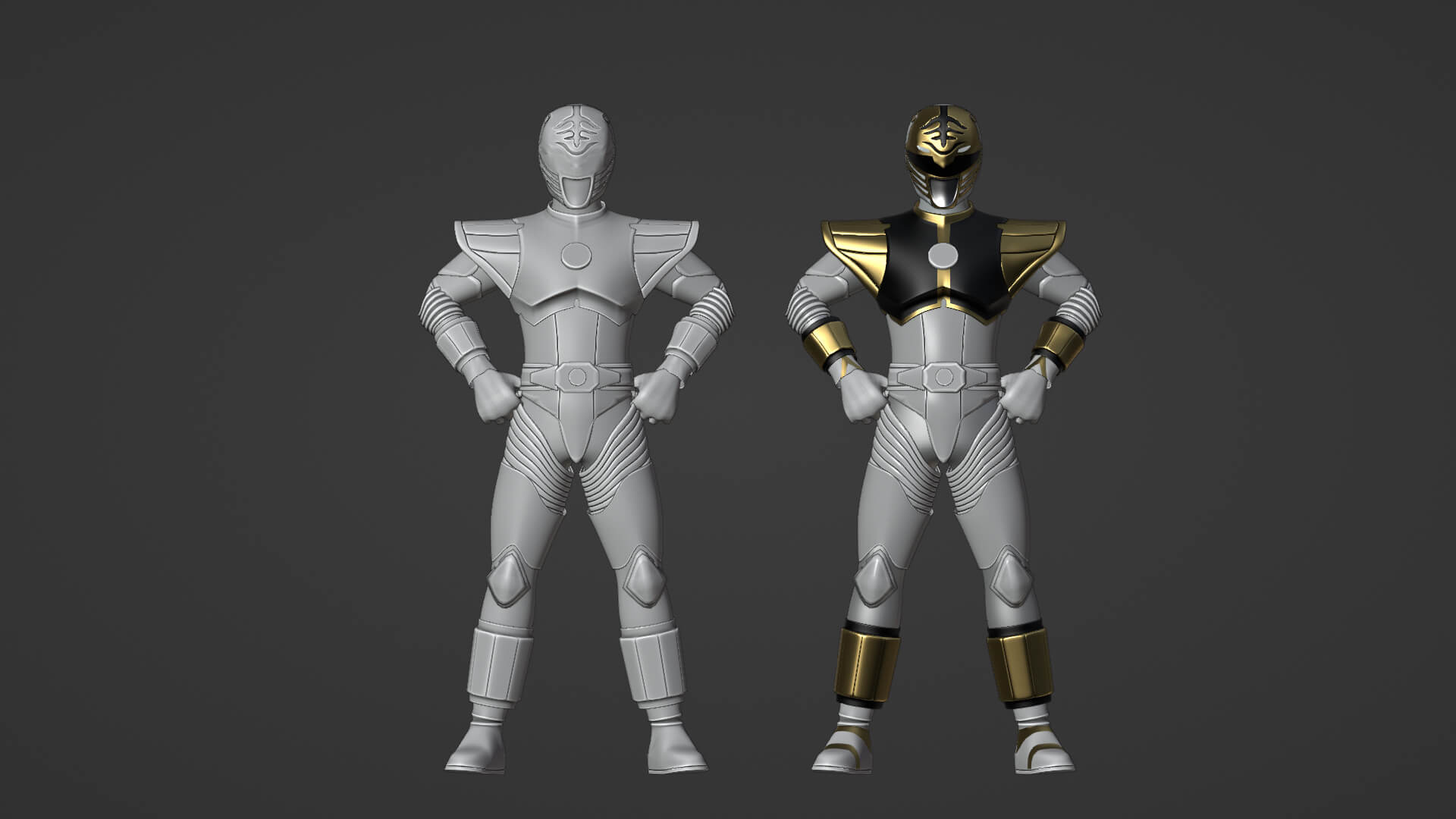 White Ranger - Mighty Morphin Power Rangers The Movie 3D Model by ...
