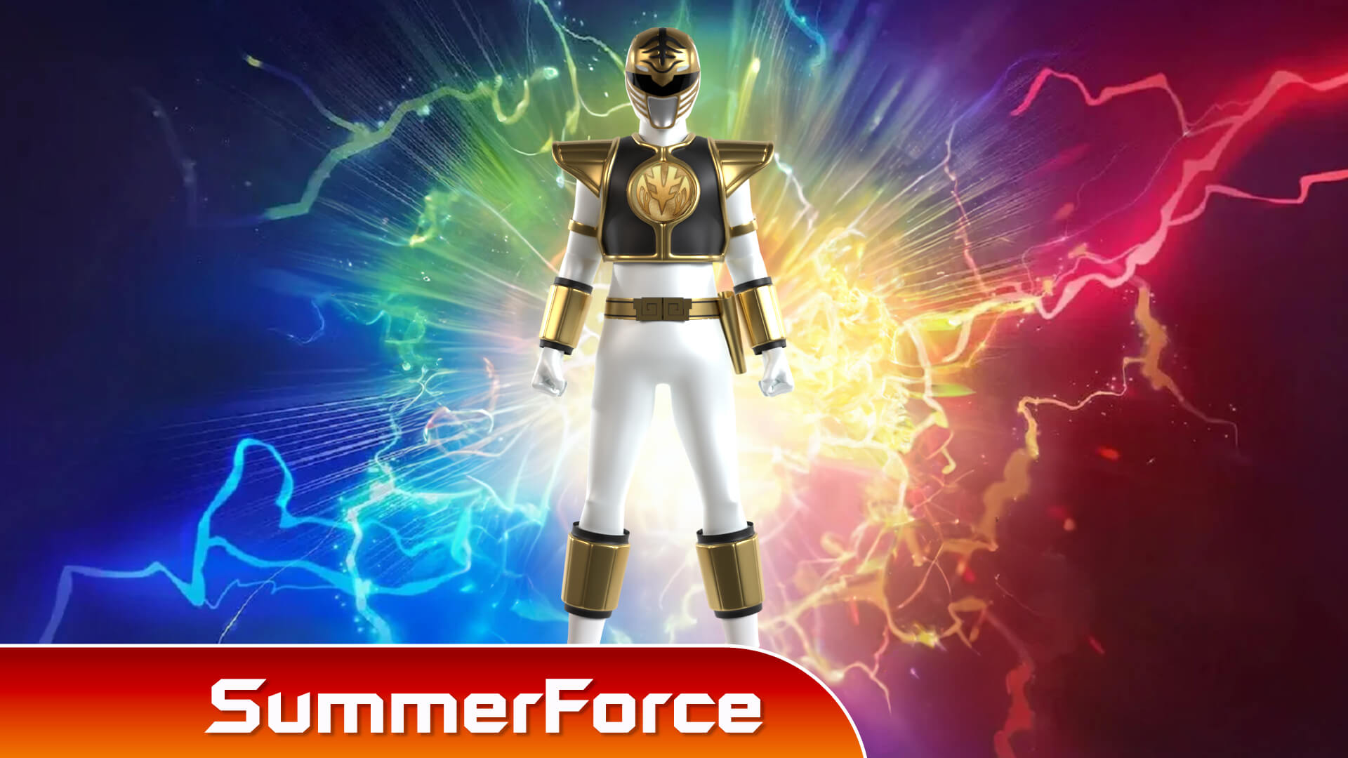 White Ranger - Mighty Morphin Power Rangers 3D Model by Summerforce