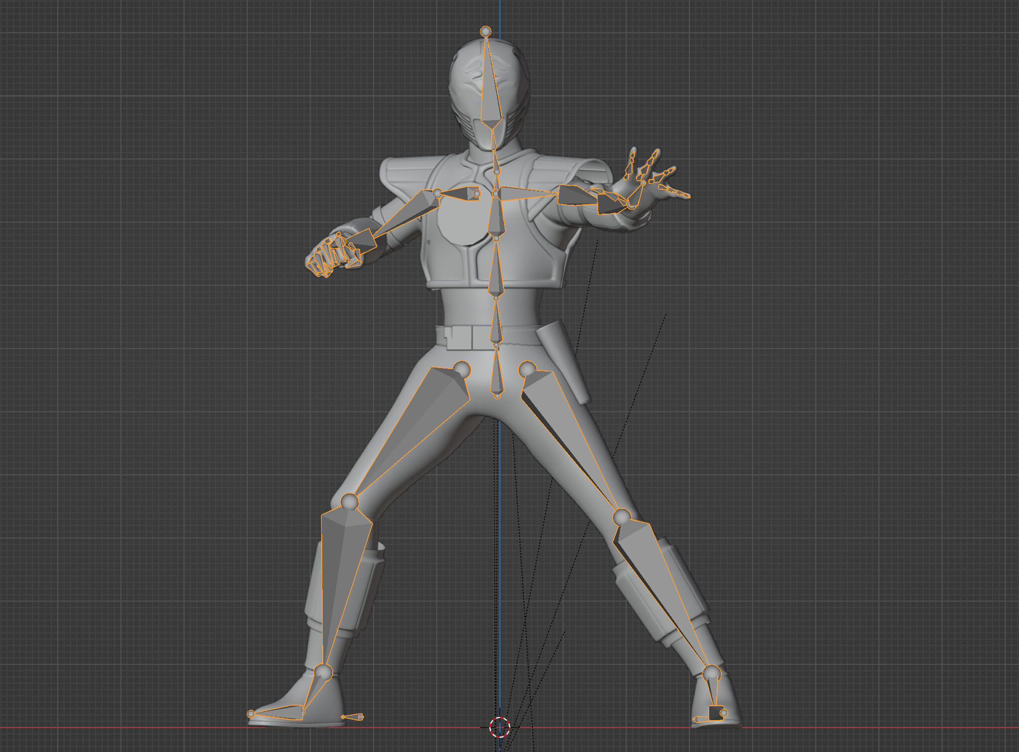 White Ranger - Mighty Morphin Power Rangers 3D Model by Summerforce