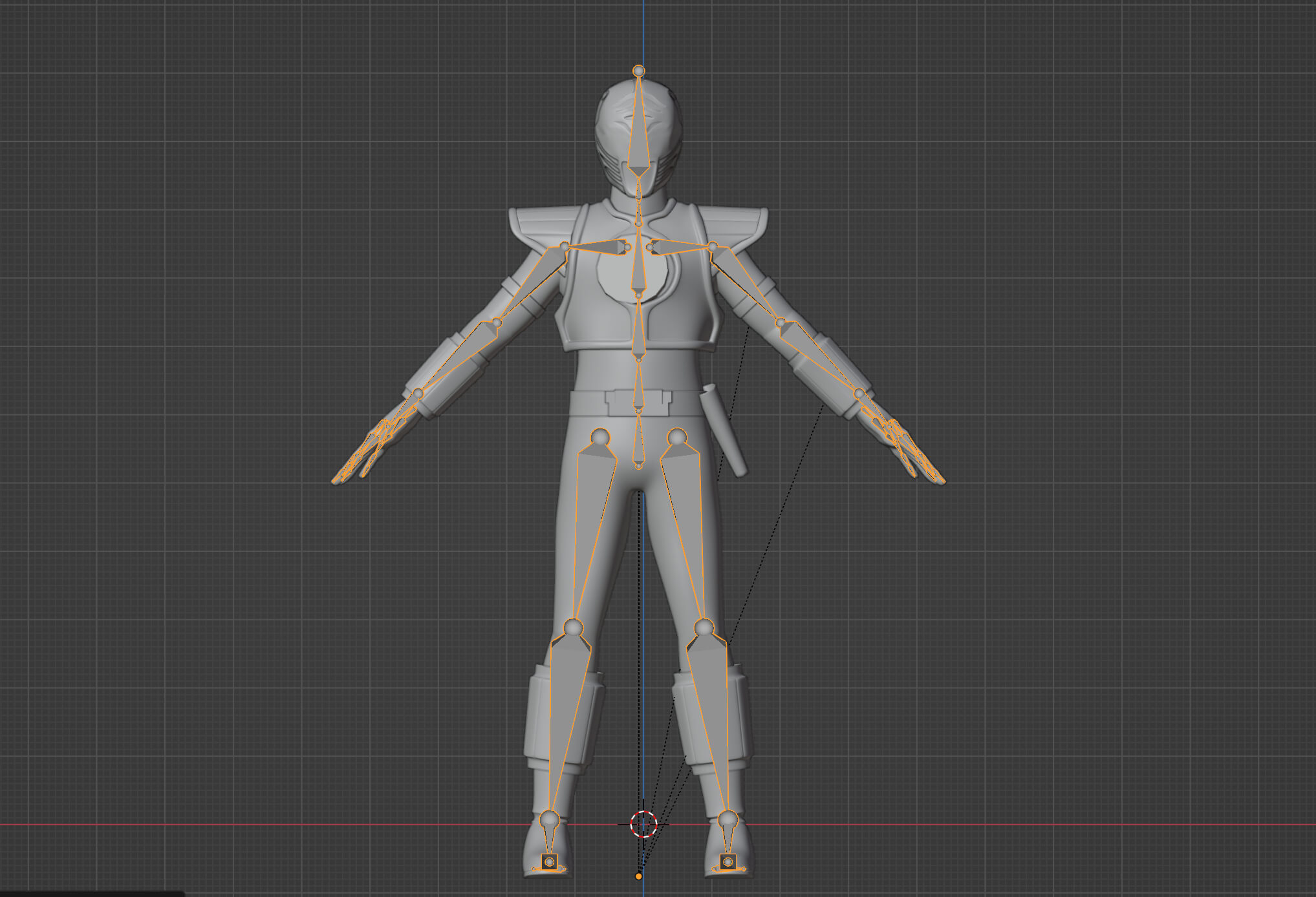 White Ranger - Mighty Morphin Power Rangers 3D Model by Summerforce