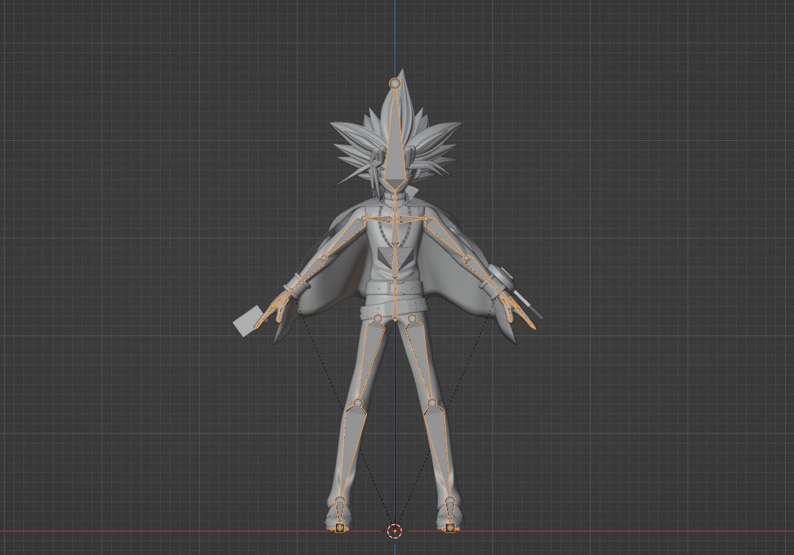 Yami Yugi - Yugioh Duel Monsters 3D Model by Summerforce