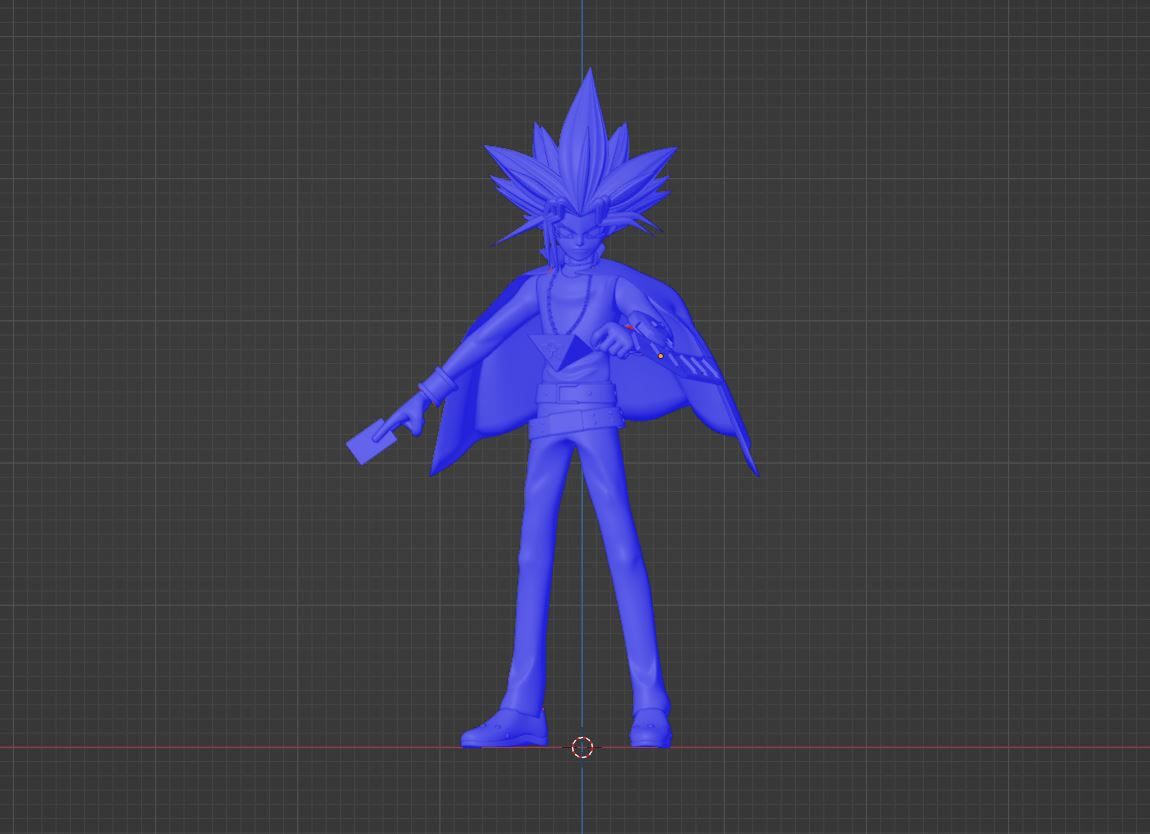 Yami Yugi - Yugioh Duel Monsters 3D Model by Summerforce