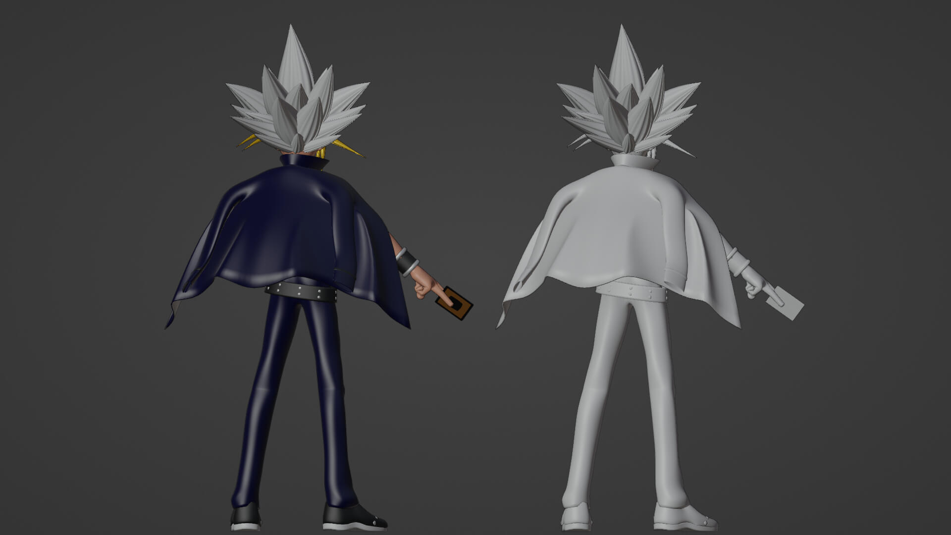 Yami Yugi - Yugioh Duel Monsters 3D Model by Summerforce