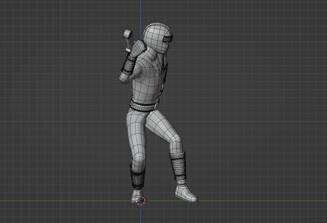 Yellow Aquitian Ranger - Mighty Morphin Alien Rangers 3D Model by ...