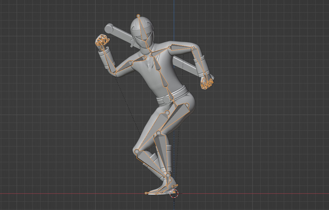 Yellow Aquitian Ranger - Mighty Morphin Alien Rangers 3D Model by ...