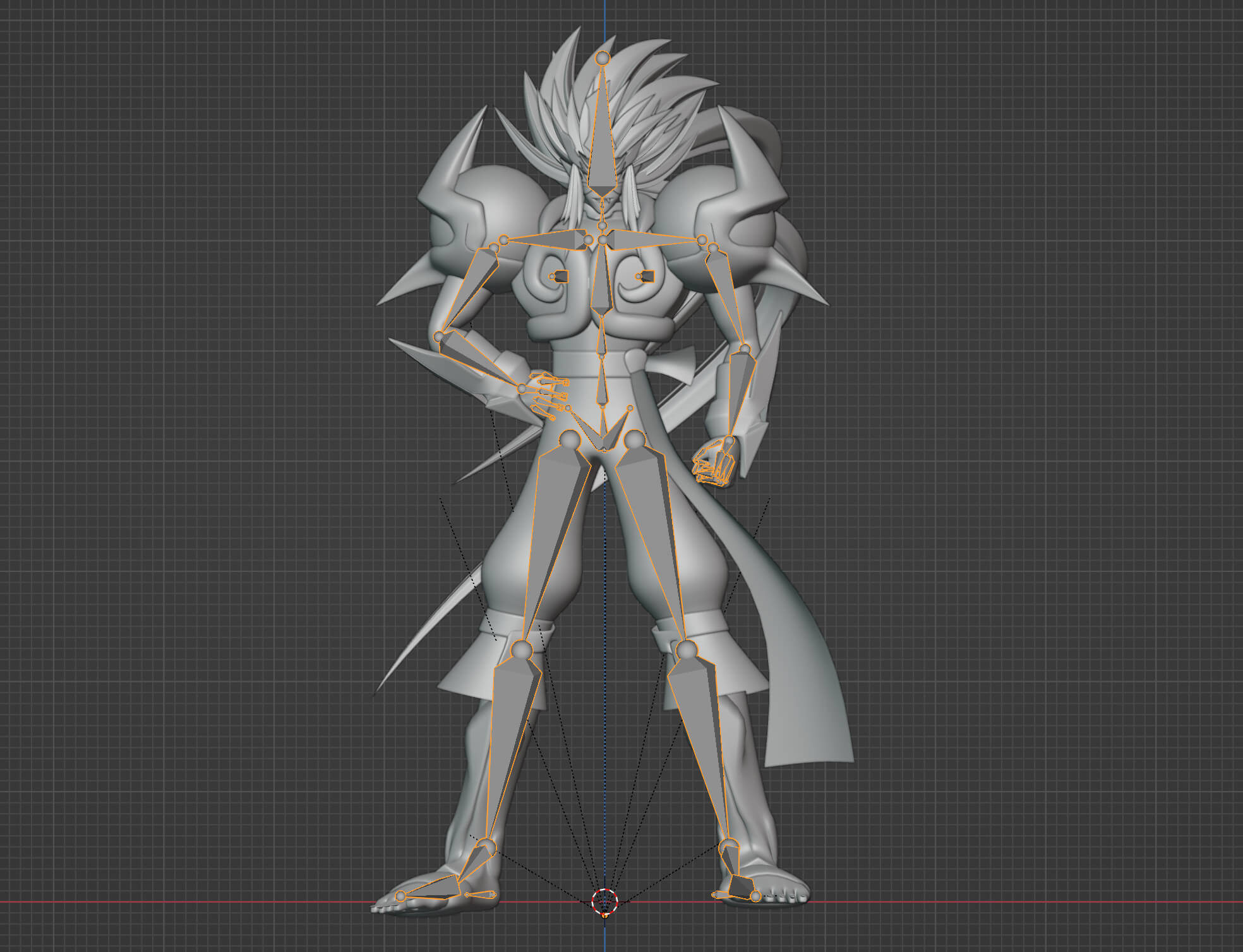 ZENKI - Demon Godchild Zenki 3D Model by Summerforce