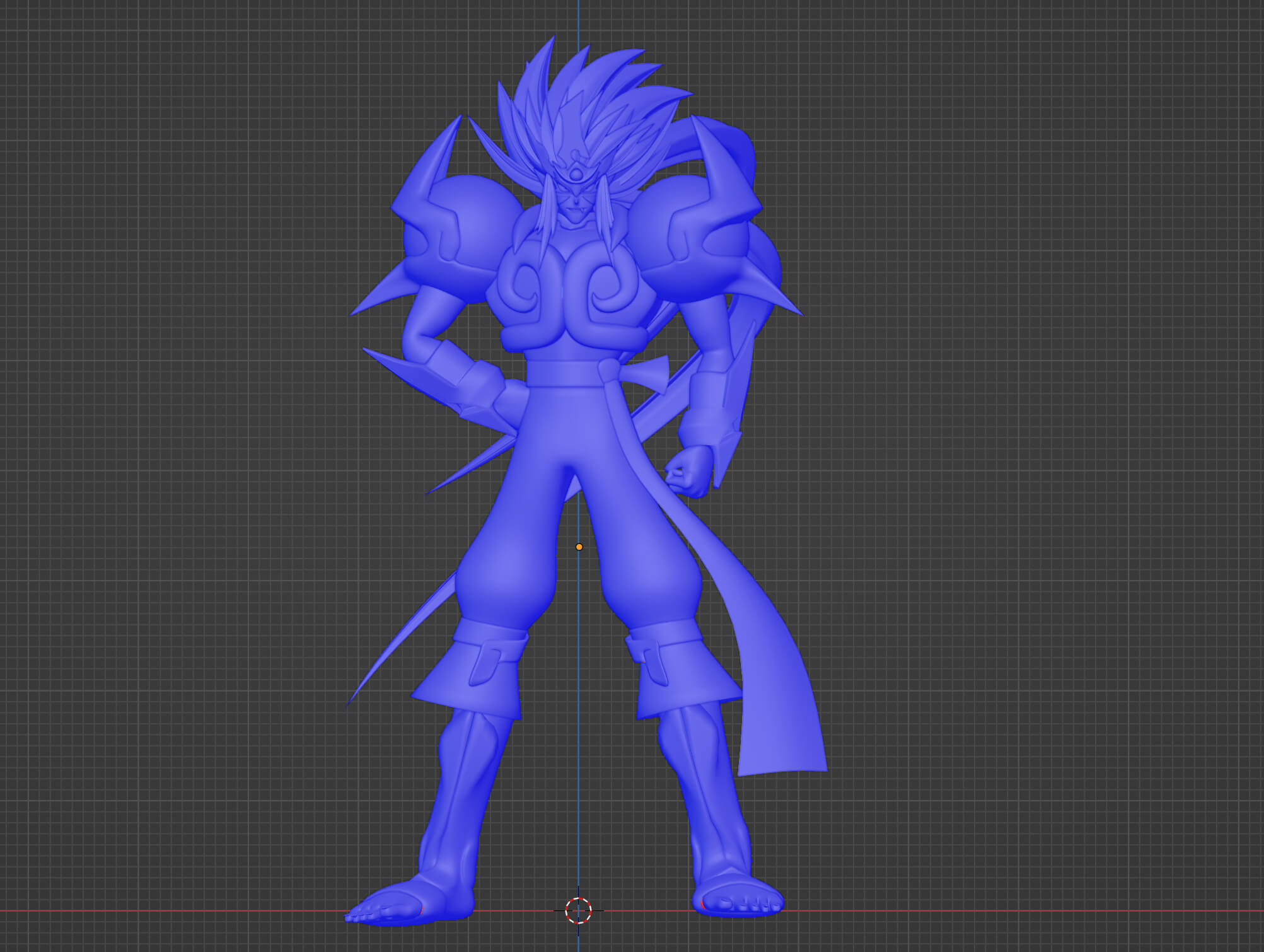 ZENKI - Demon Godchild Zenki 3D Model by Summerforce