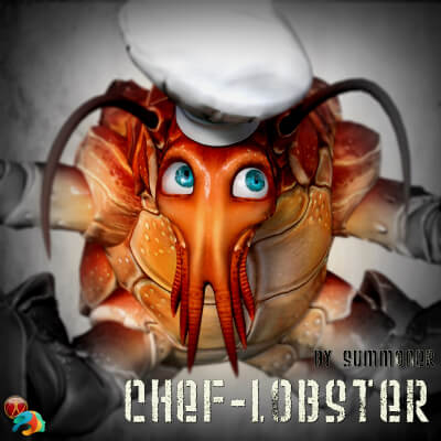 Summoner's Chef-Lobster Daz Content by Summoner