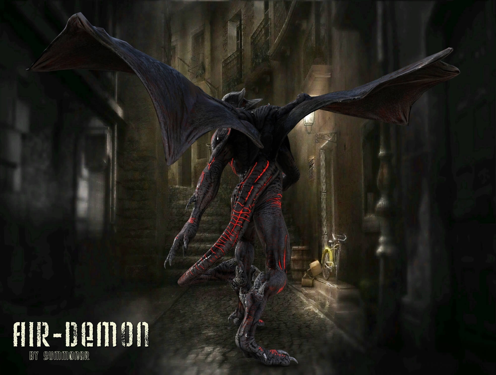 Summoner's Air-Demon Daz Content by Summoner