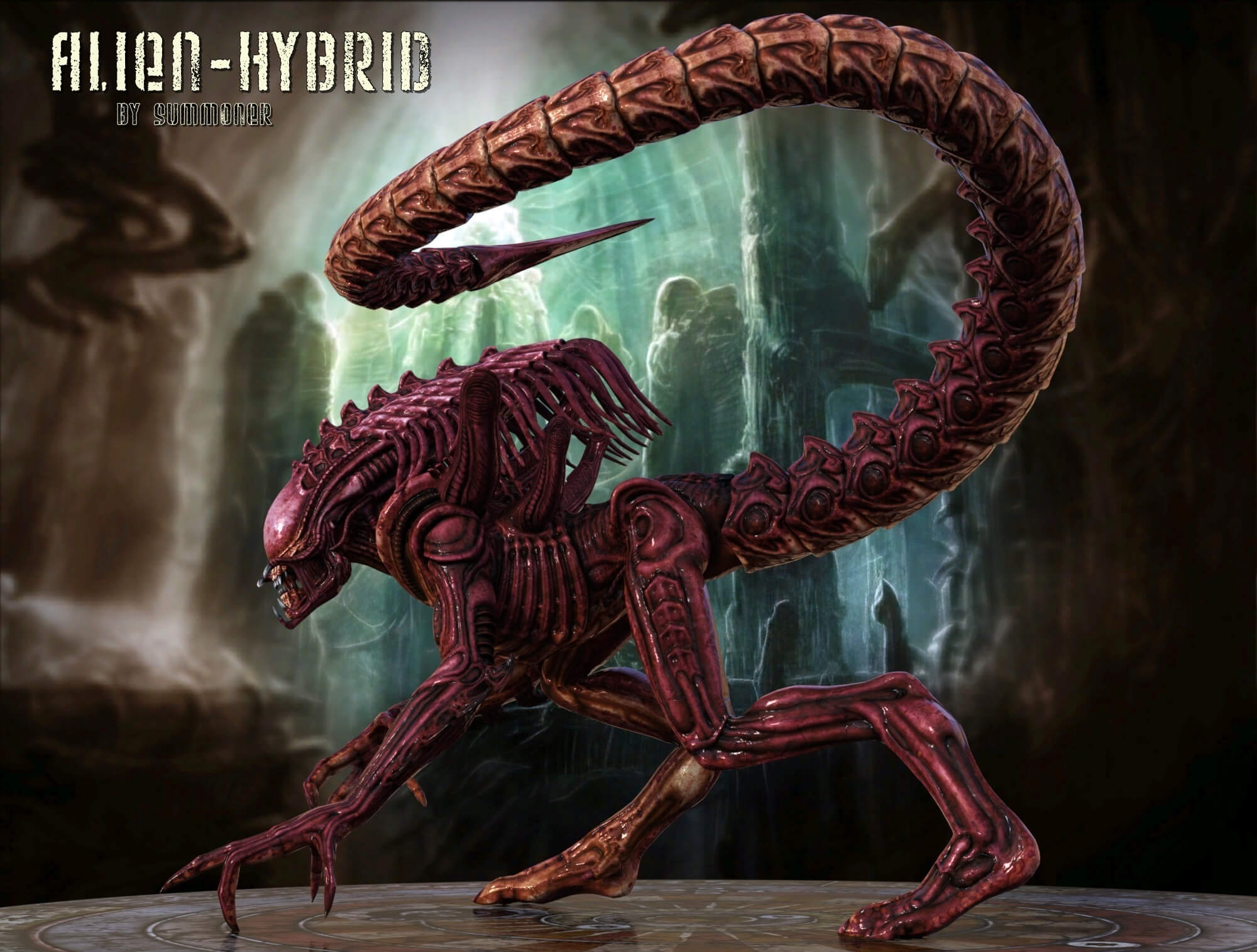 Summoner's Alien-Hybrid Daz Content by Summoner