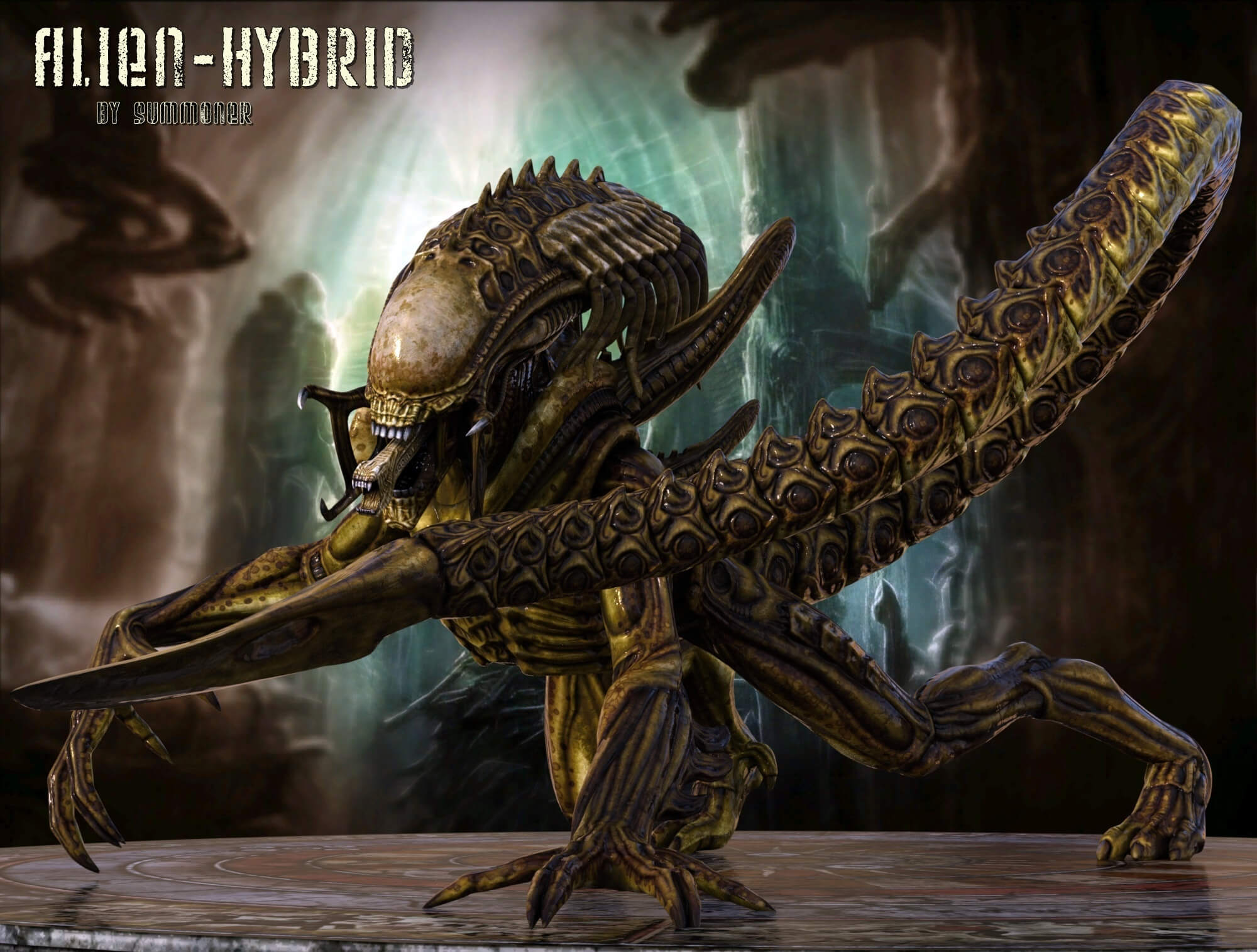 Summoner's Alien-Hybrid Daz Content by Summoner