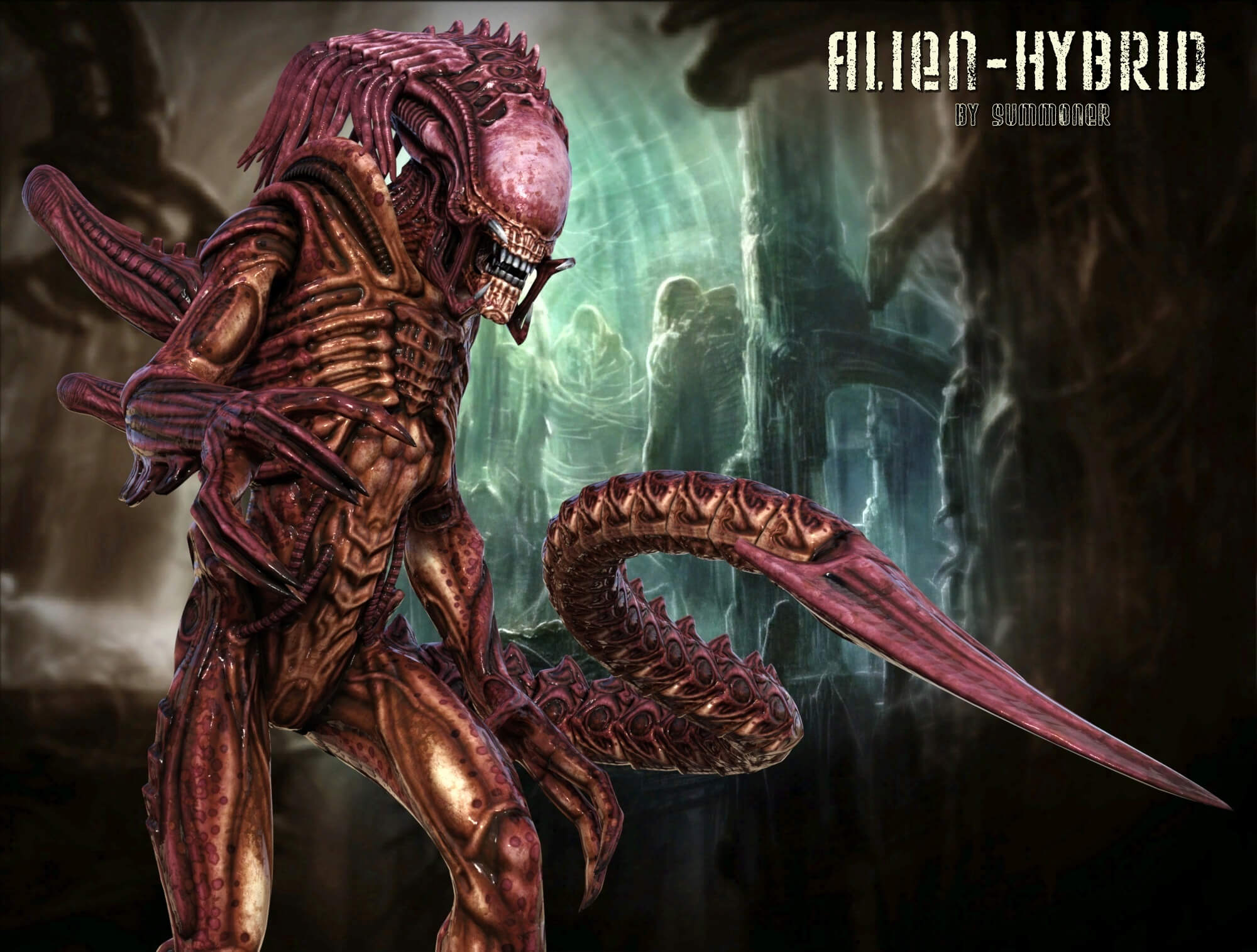 Summoner's Alien-Hybrid Daz Content by Summoner