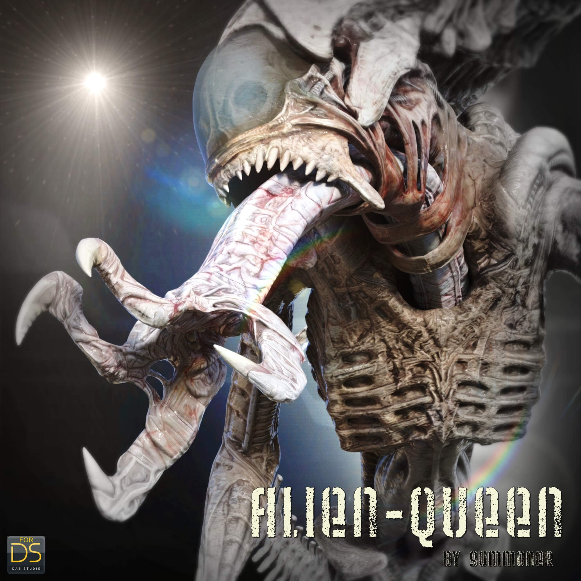 Summoner's Alien-Queen Daz Content by Summoner