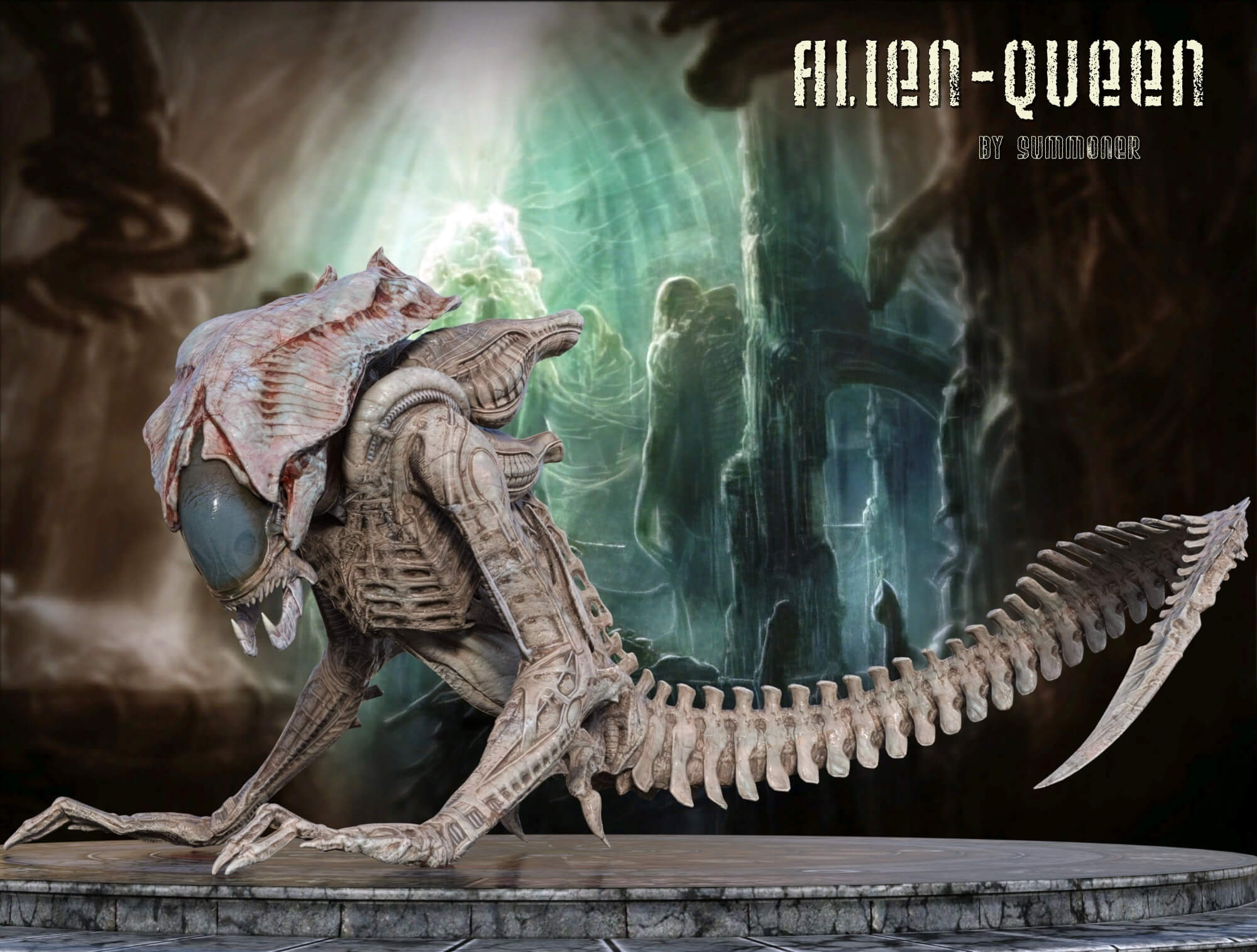 Summoner's Alien-Queen Daz Content by Summoner