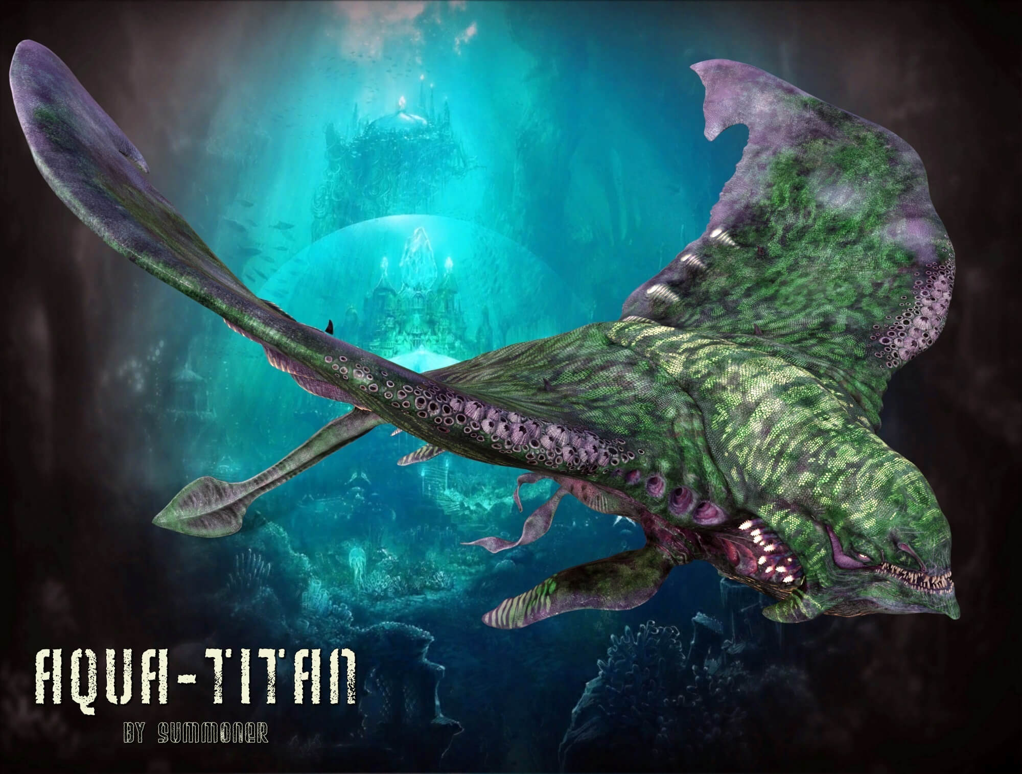 Summoner's Aqua-Titan Daz Content by Summoner