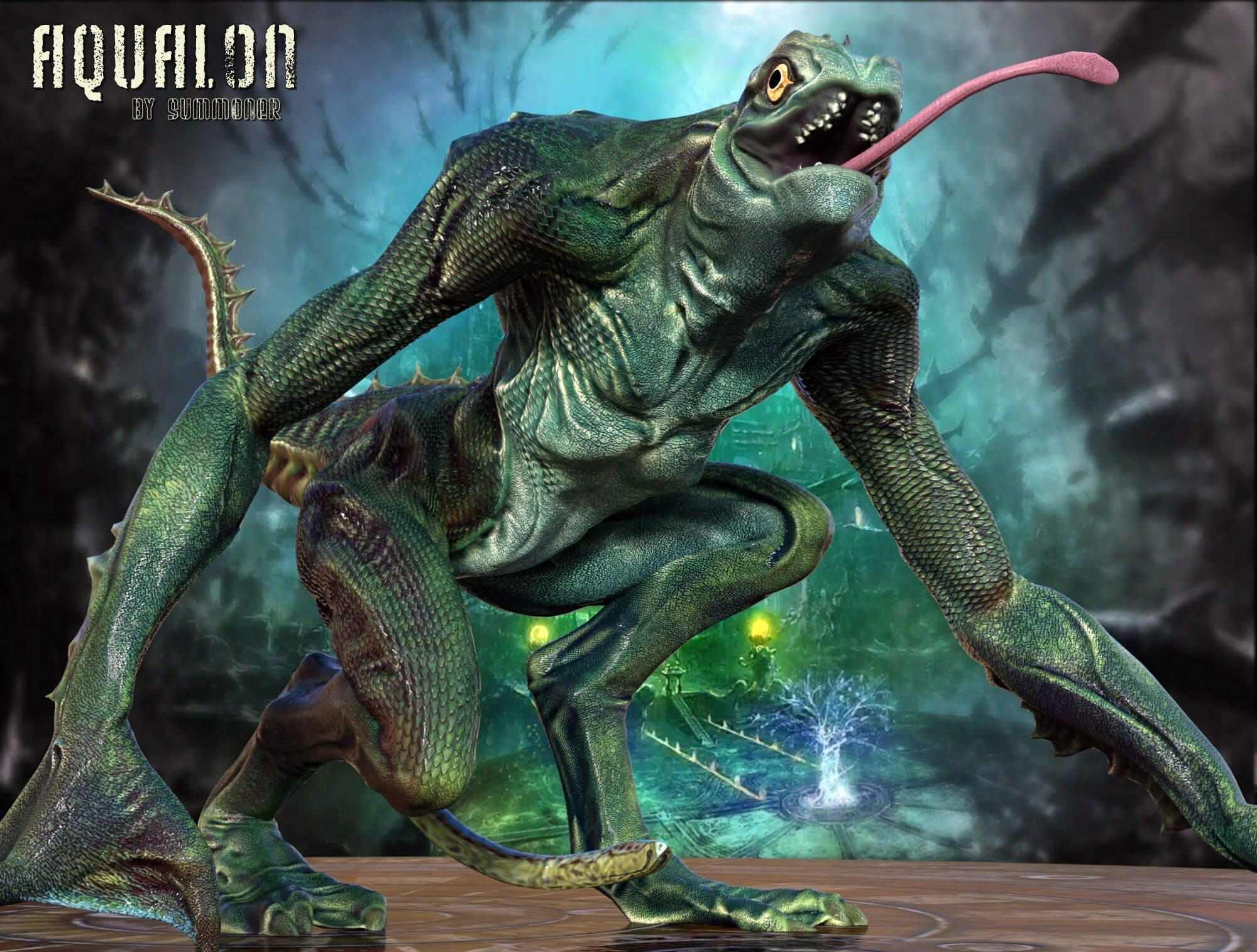 Summoner's Aqualon - Daz Content by Summoner