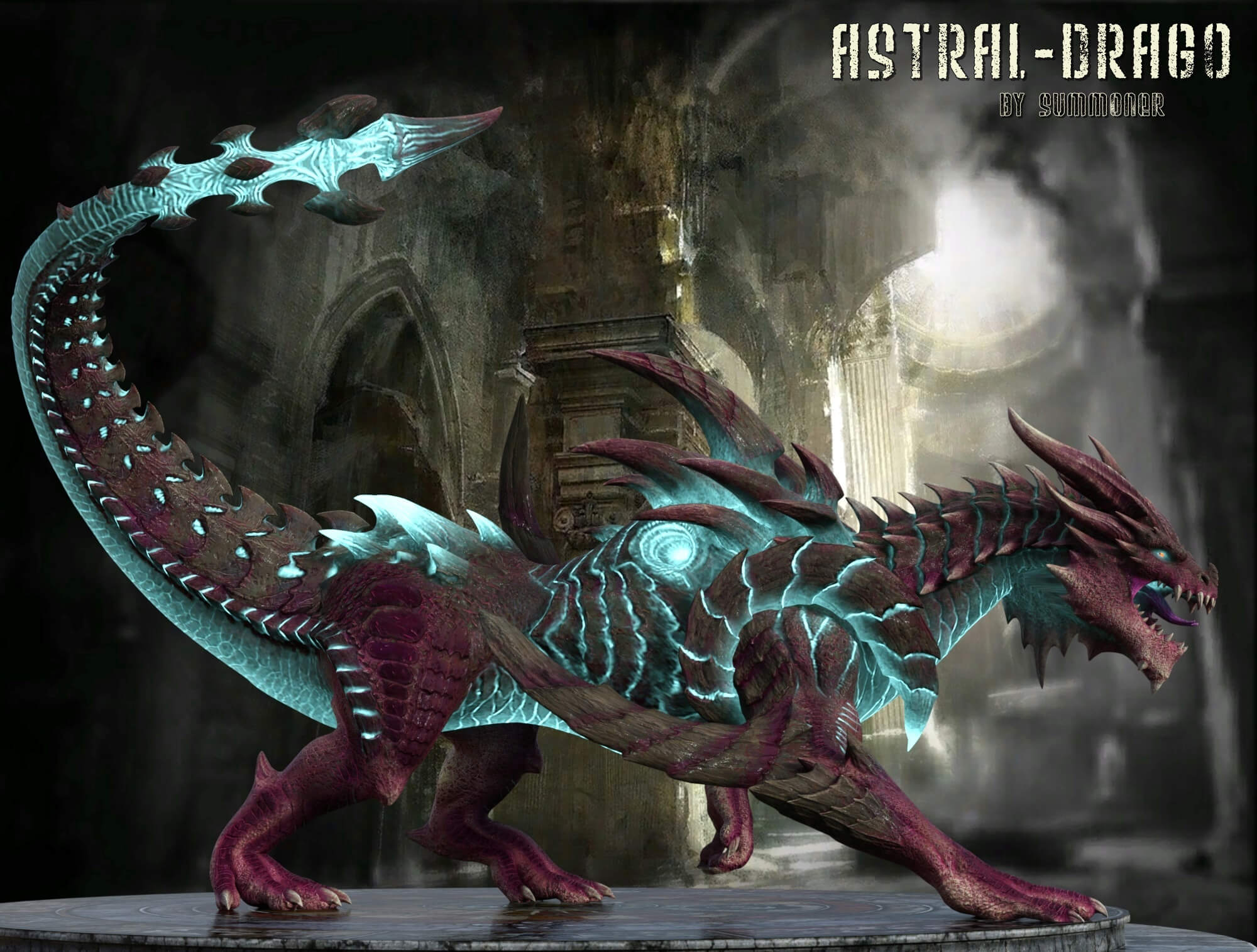 Summoner's Astral-Drago Daz Content by Summoner