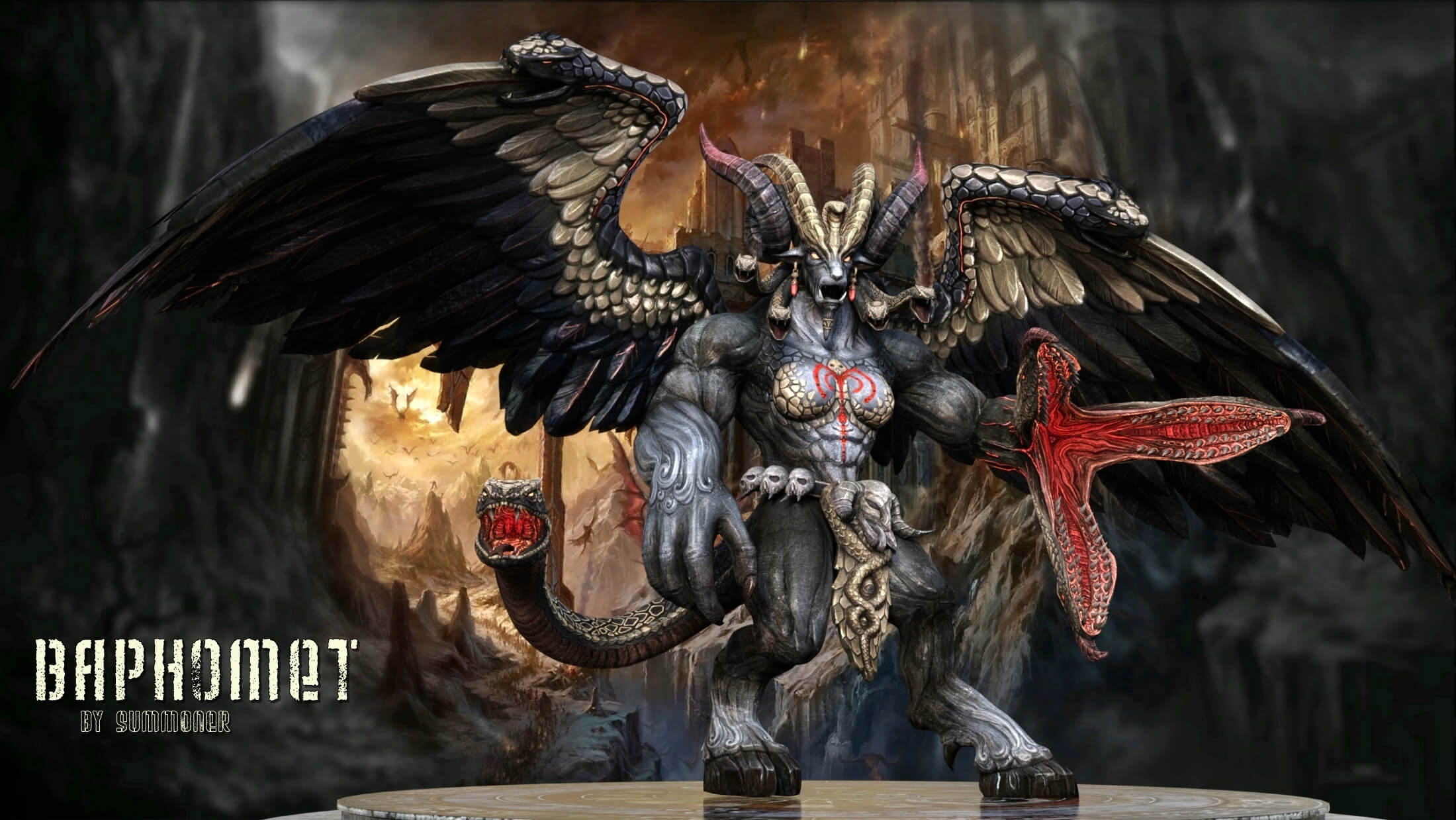 Summoner's Baphomet - Daz Content by Summoner