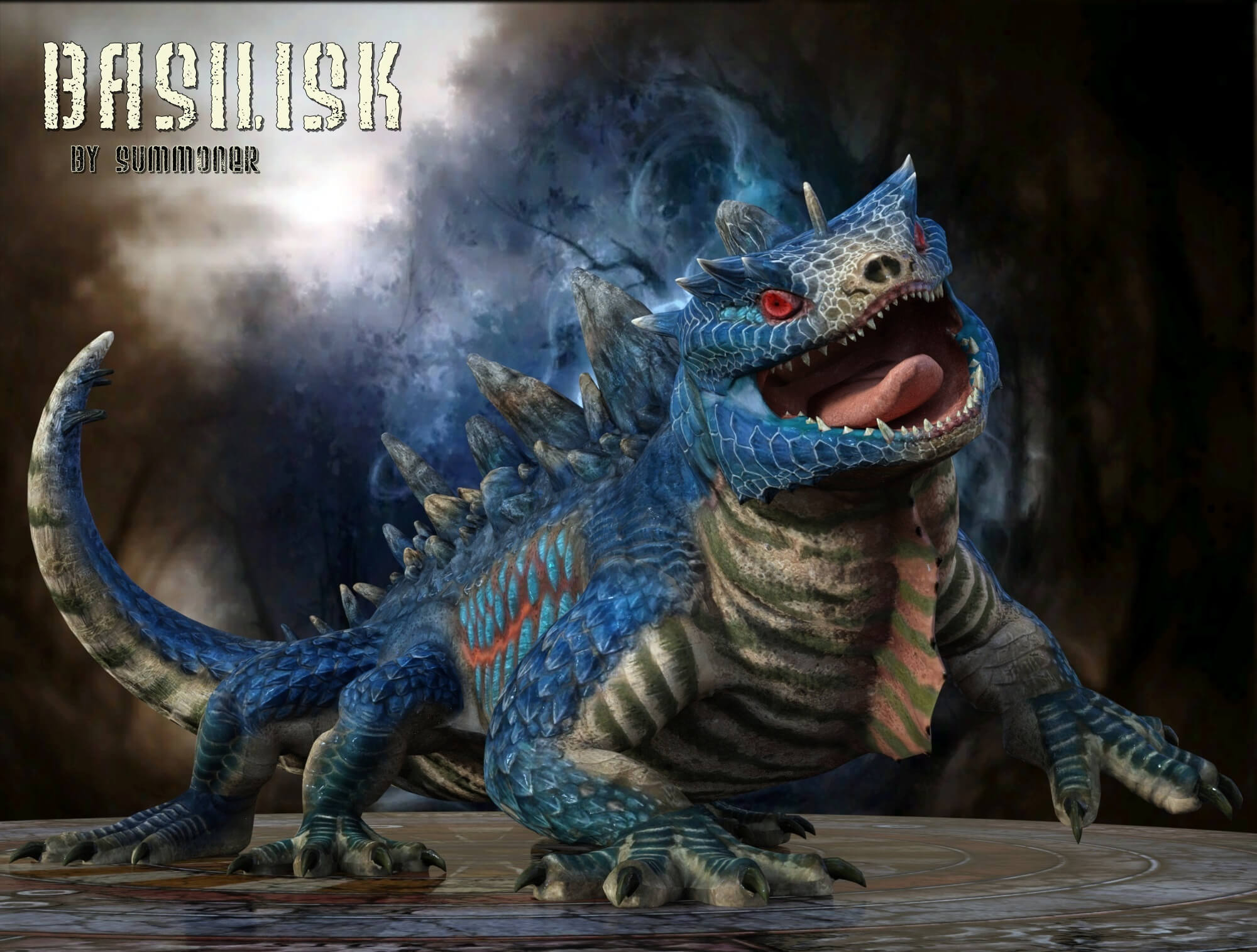 Summoner's Basilisk - Daz Content by Summoner